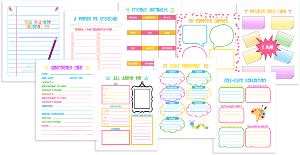 10 Things You Can Teach Your Kids with a Fun Planner - Prioritized Living