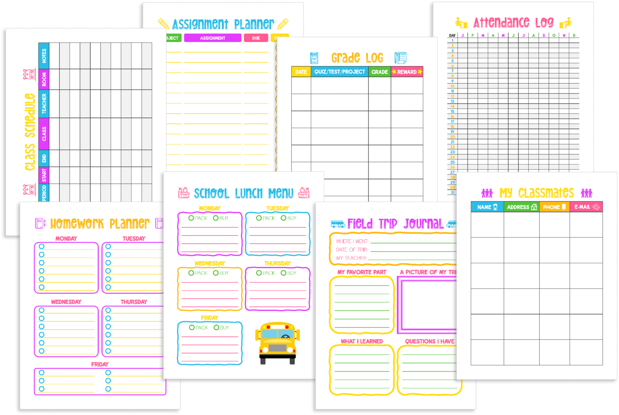 10 Things You Can Teach Your Kids with a Fun Planner - Prioritized Living